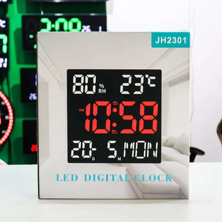 Special LED Digital Clock With Relative Humidity ,Temperature and Date