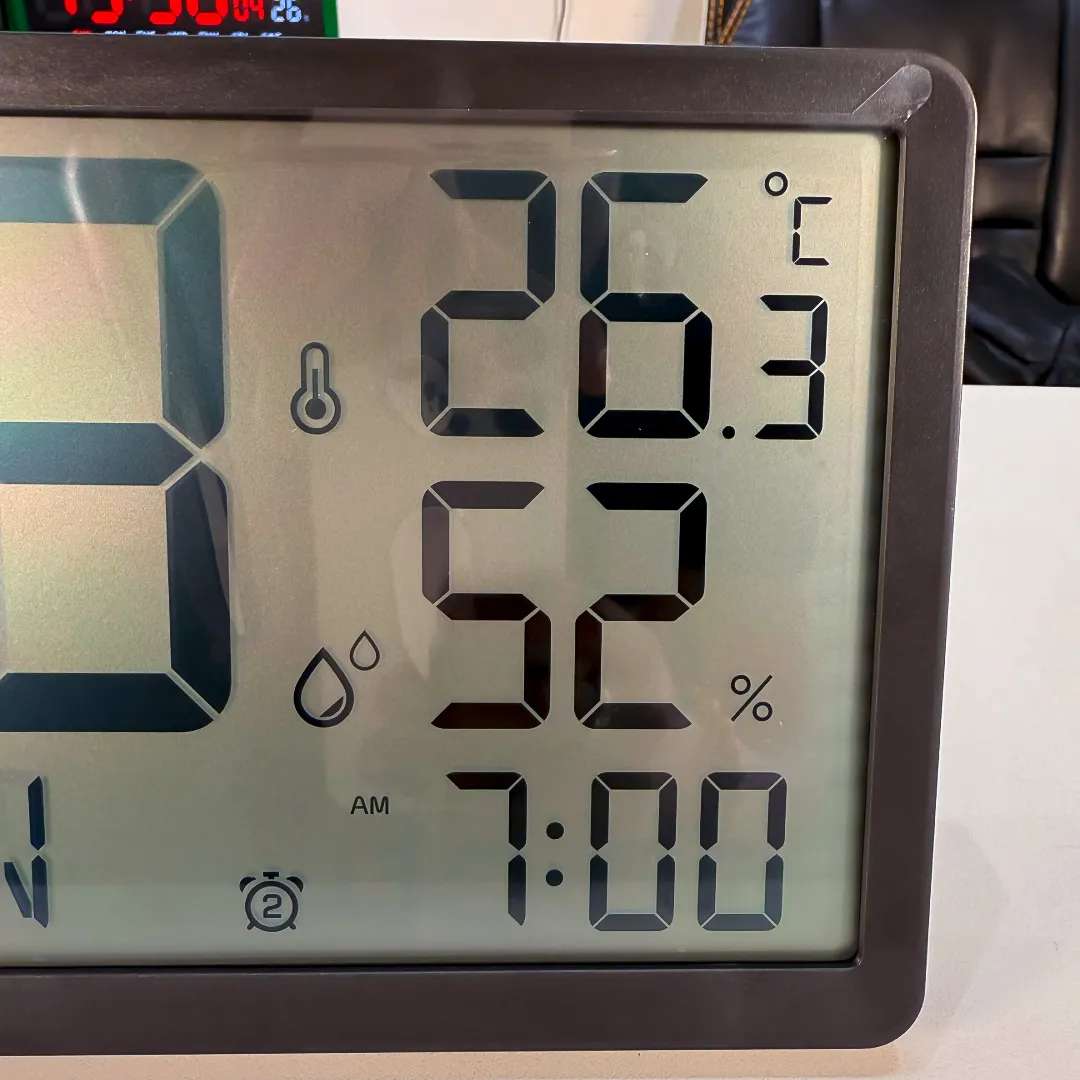 Large LCD Battery Operated Digital Clock For Home $ Office -Kenya