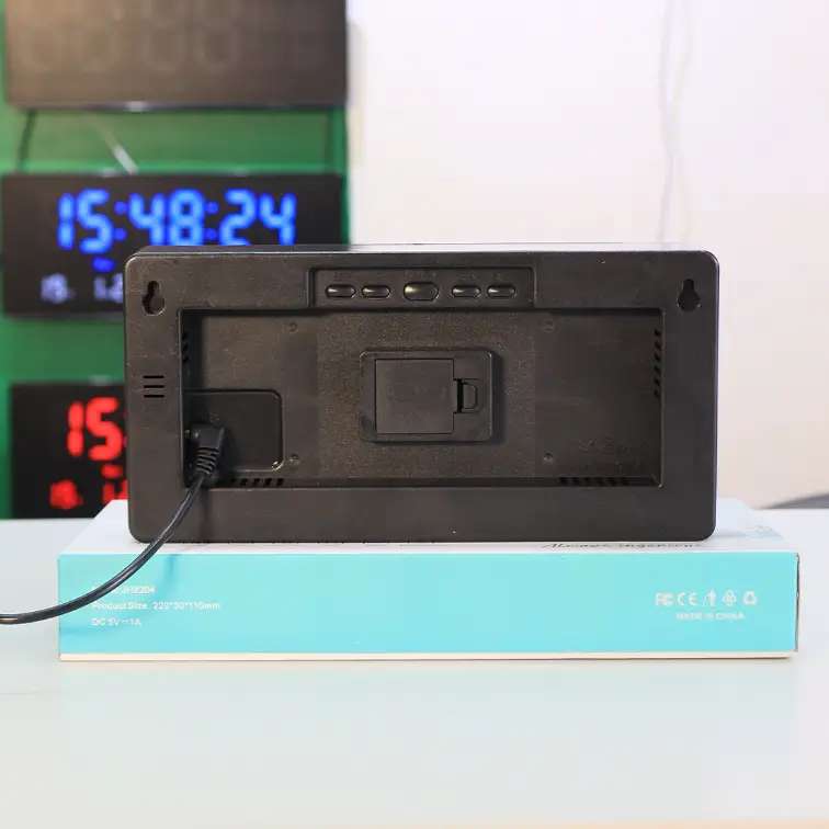 Vibrant blue LED Digital Clock for Living room,Bedroom